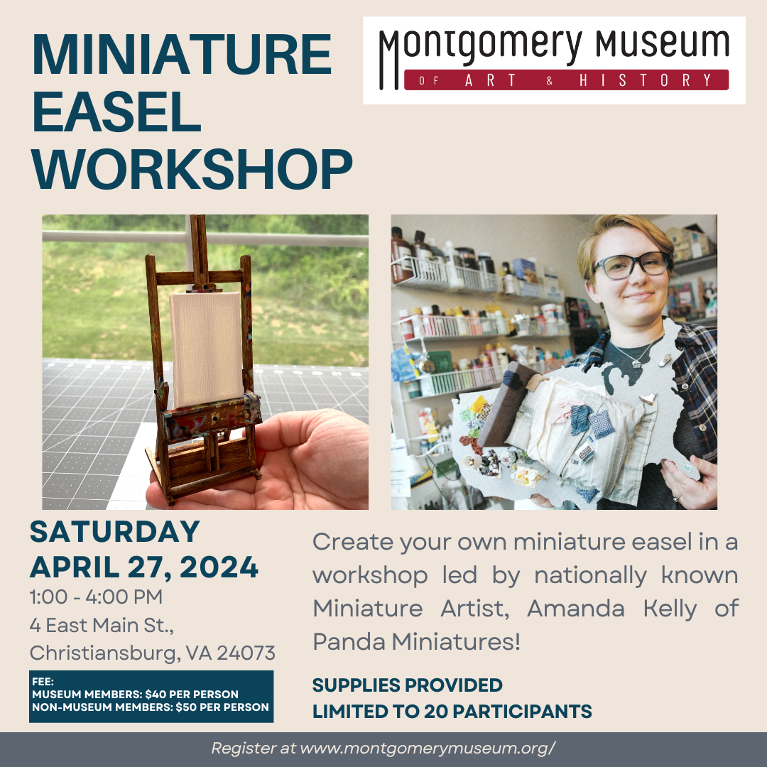 Miniature Easel Workshop w/ Amanda Kelly | Montgomery Museum